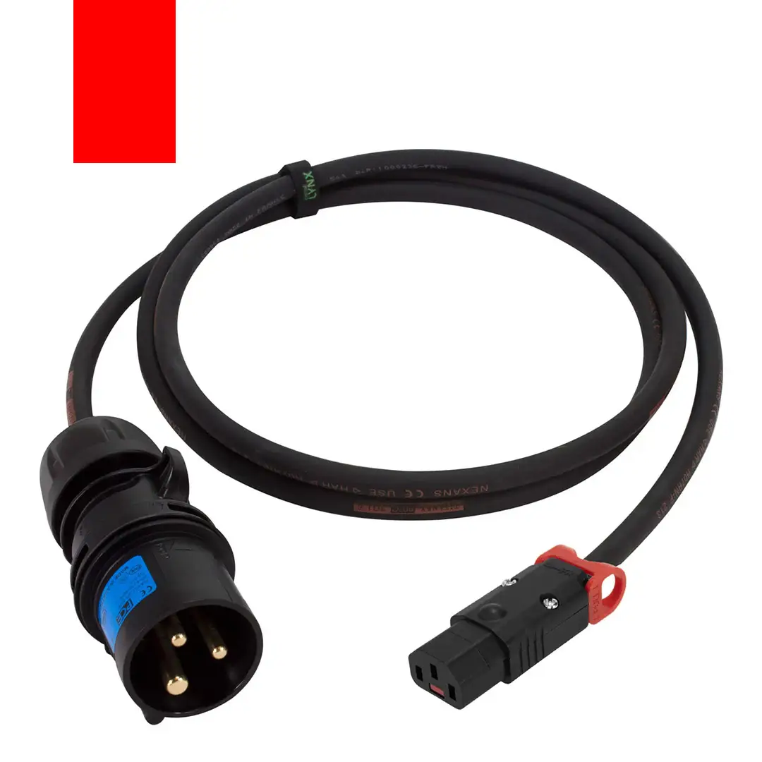 Power Cable 16a – IEC Lock 2m For Hire - Sussex Marketplace