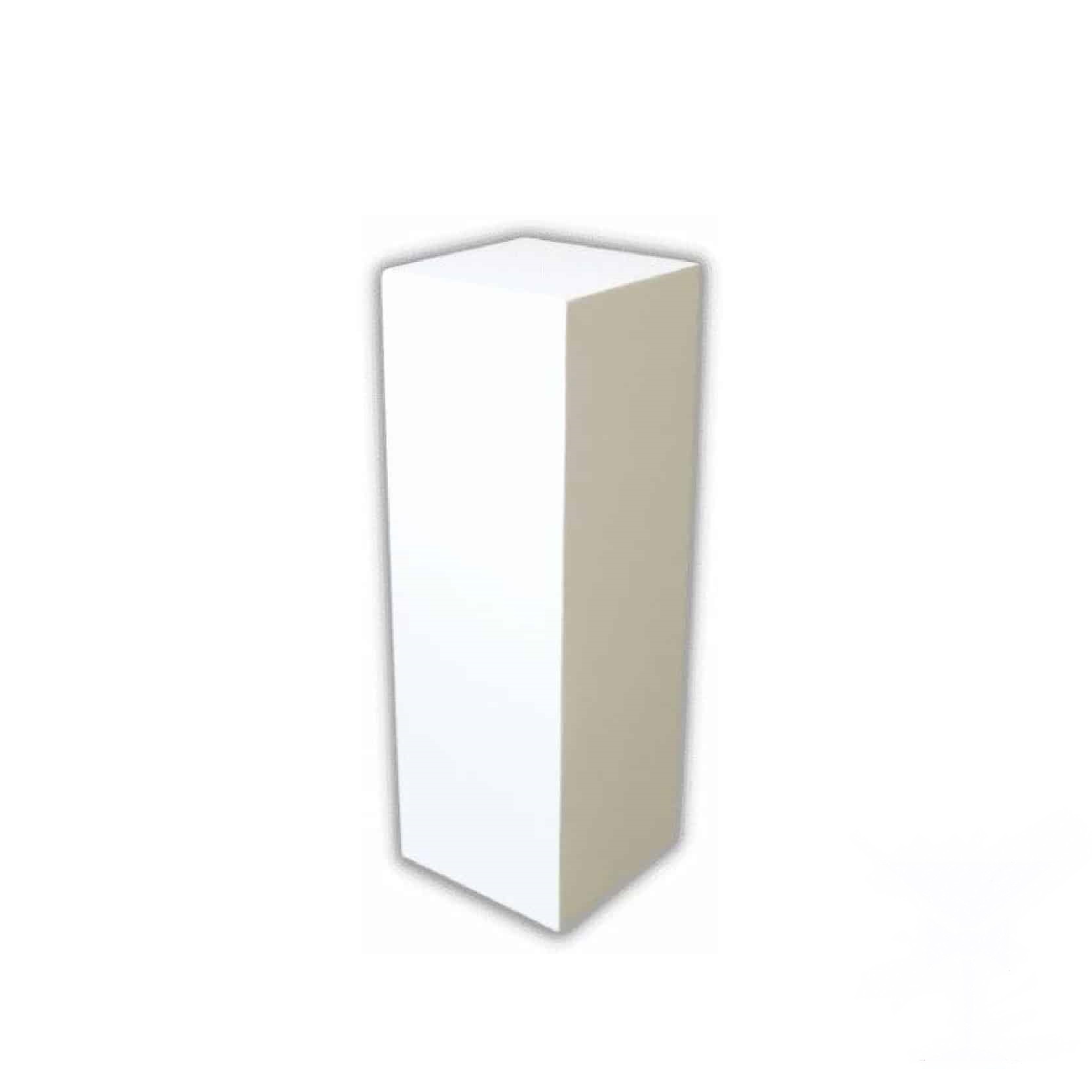 White Display Plinth Pedestal (100 x 30 x 30cm) For Hire - Sussex ...