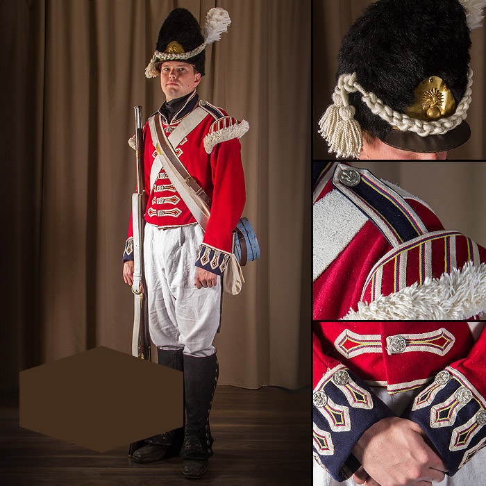 Royal Welch Fusiliers Private Uniform Costume For Hire - Sussex Marketplace
