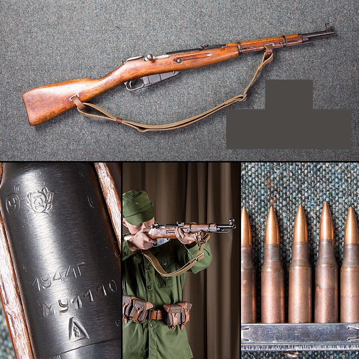 Carbine - Russian Mosin Negant Model 38 (Live Firing) For Hire - Sussex ...